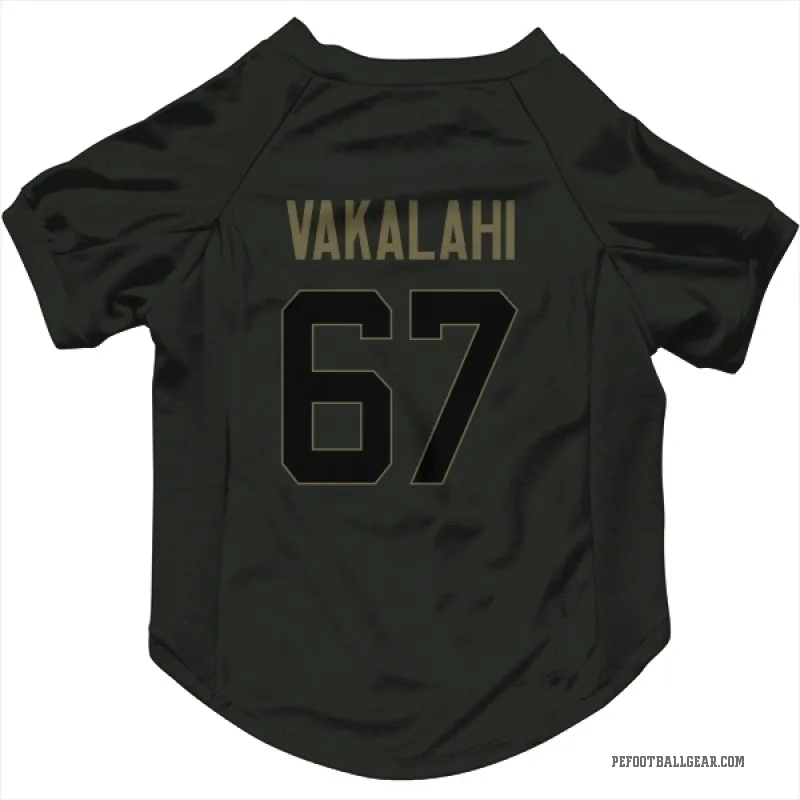 Laekin Vakalahi Pet Jersey | Authentic Philadelphia Eagles Laekin ...